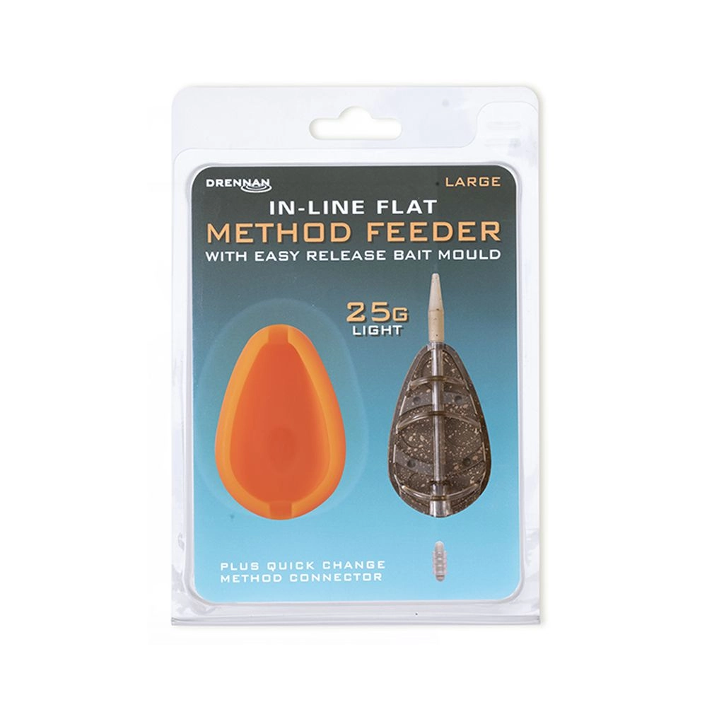 Drennan In-Line Flat Method Feeder Large | Fiskekompaniet.se
