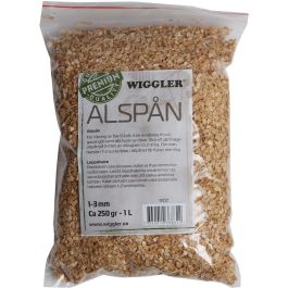 Wiggler Alspån 250g | Fiskekompaniet.se